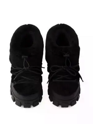 Prada Shearling Après-ski Boots