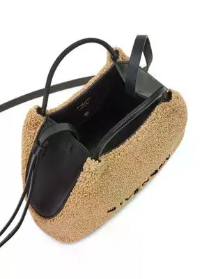 Givenchy Nano Facet Tote Bag In Sponge Raffia