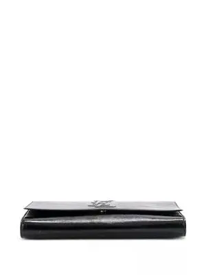 Saint Laurent Belle De Jour Leather Large Clutch Bag