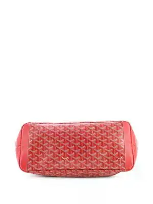 Goyard Artois Tote Coated Canvas Mm Shoulder Bag - Red