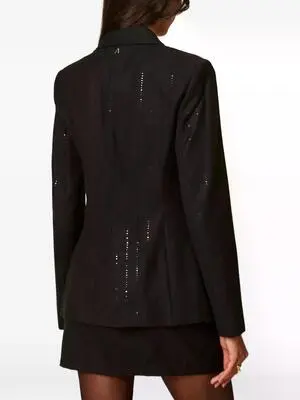 TWINSET Sequin Pinstripe Blazer