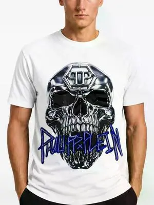 Philipp Plein Skull-print T-shirt - White