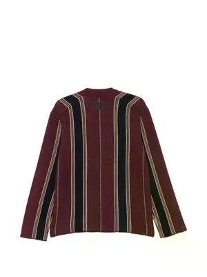 Guest In Residence Striped Cashmere Cardigan