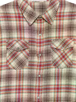 GOD'S TRUE CASHMERE Check Cashmere Shirt