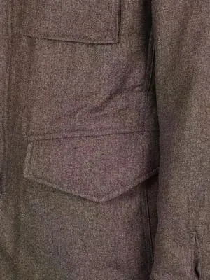 Eleventy Hooded Multi-pocket Jacket