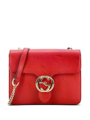 Gucci Interlocking Leather Small Shoulder Bag