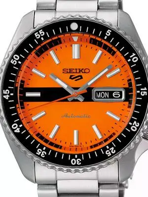 SEIKO PREOWNED 5 Sports Skx 42.5mm Watch - Orange