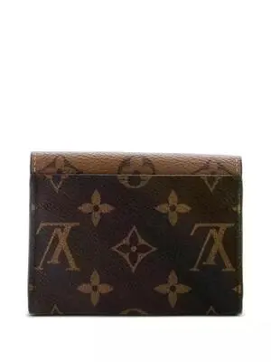 LOUIS VUITTON Rosalie Coin Purse Reverse Monogram Canvas Pouch - Brown