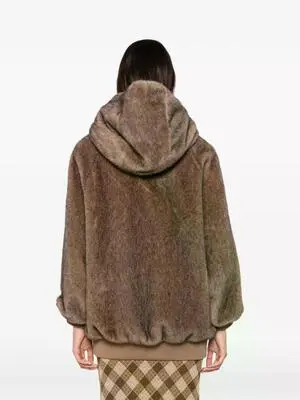Liu Jo Faux-fur Hooded Jacket
