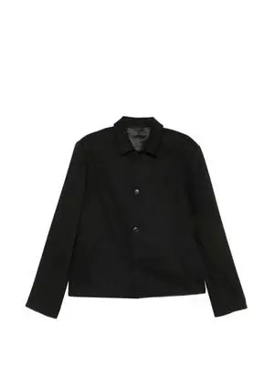 COSTUMEIN Button-up Collared Jacket - Black