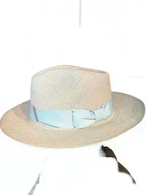 PALMARA HATS The Collins Sky Straw Hat