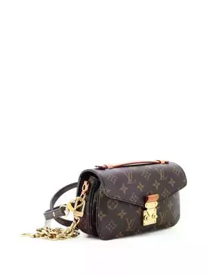 LOUIS VUITTON Pochette Metis Monogram Canvas East West Crossbody Bag - Brown