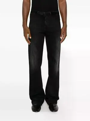 Gucci Cotton Denim Pants With Web