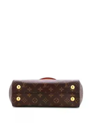 LOUIS VUITTON Cluny Top Handle Bag Monogram Canvas Bb Satchel
