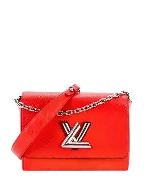 LOUIS VUITTON Twist Handbag Epi Leather Mm Crossbody Bag - Red