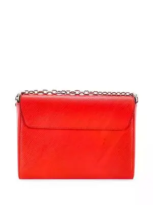 LOUIS VUITTON Twist Handbag Epi Leather Mm Crossbody Bag - Red