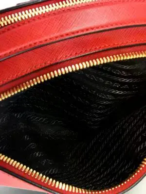 Prada Odette Top Handle Bag Saffiano Leather Small Shoulder Bag