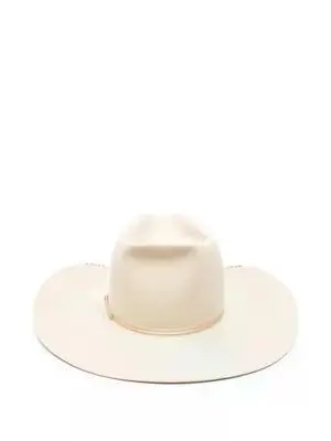 Nick Fouquet Malagar Embroidered Wide-brim Hat