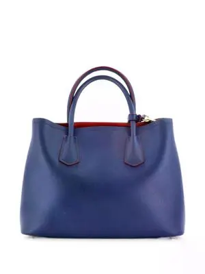 Prada Cuir Double Saffiano Leather Medium Tote Bag