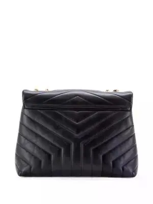 Saint Laurent Loulou Matelasse Chevron Leather Medium Shoulder Bag