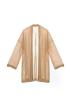 EMME Open-front Long-sleeve Cardigan