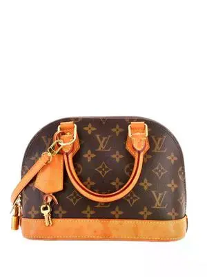 LOUIS VUITTON Alma Handbag Monogram Canvas Bb Crossbody Bag