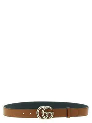 Gucci Gg Marmont' Belt - Brown