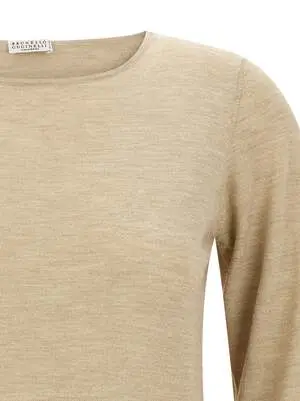 Brunello Cucinelli Scollo A Barchetta In Lurex' Sweater