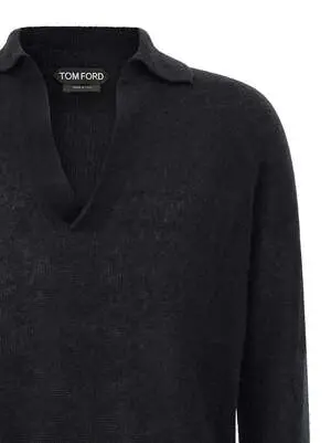 TOM FORD Cashmere And Silk Polo Shirt