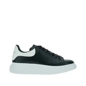 Alexander McQueen Leather Oversize Sneakers - Black