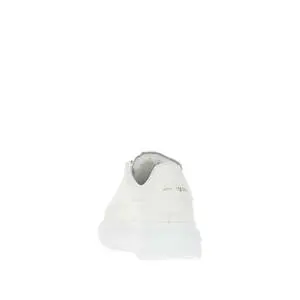 Alexander McQueen Leather Oversize Sneakers - White