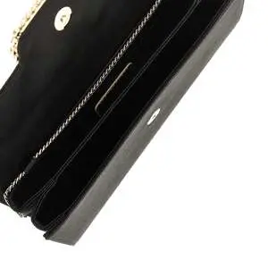 ROGER VIVIER Sexy Choc' Satin Clutch