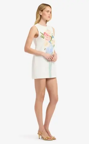 LEO LIN Yvonne Linen Mini Dress