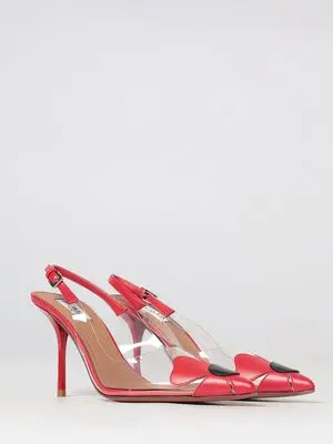 Alaïa Alaia Bloom Floral-print Leather And Pvc Slingback Pumps
