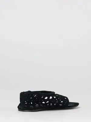 Alaïa Alaia Vienne Perforated Suede Thong Mule Sandals
