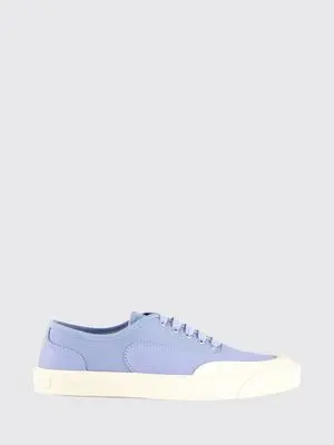 CHRISTIAN LOUBOUTIN Tactical Skate Canvas And Leather Sneakers With Rubber Toe Cap - Blue