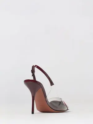 Alaïa Alaia Le Cå“ur Patent Leather And Pvc Slingback Pumps