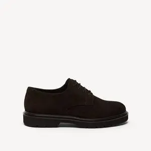 Theory Derby Shoe In Suede