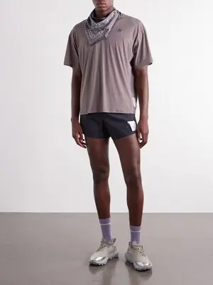 Satisfy Distance Straight-leg Logo-appliqu&eacute;d 2.5" Justice&trade; Shorts