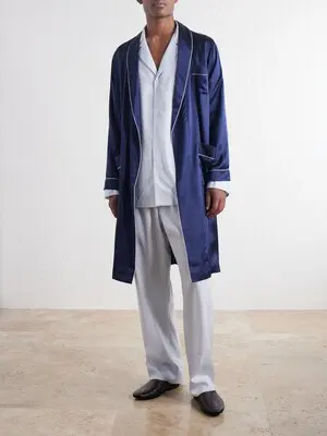 Zimmerli Striped Lyocell Pyjama Set