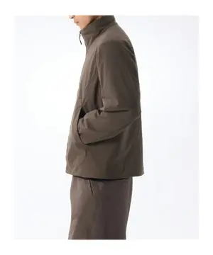 Veilance High-neck Zip-up Jacket - Sable