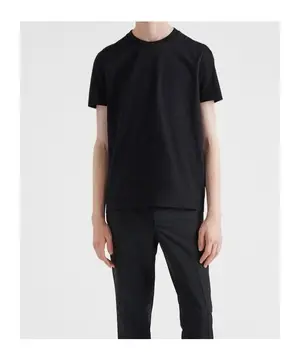 Prada Three Pack Cotton Jersey T-shirts