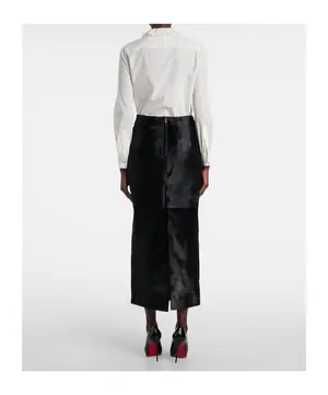 Nour Hammour Zipper Skirt
