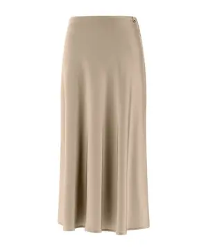 Herno Satin Midi Skirt