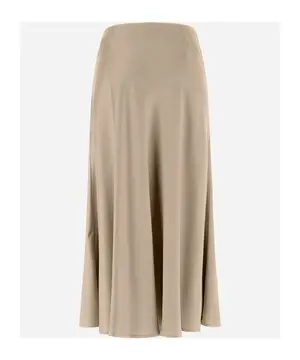 Herno Satin Midi Skirt