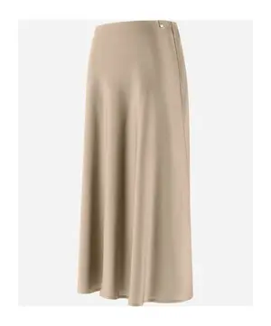 Herno Satin Midi Skirt