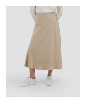 Herno Satin Midi Skirt