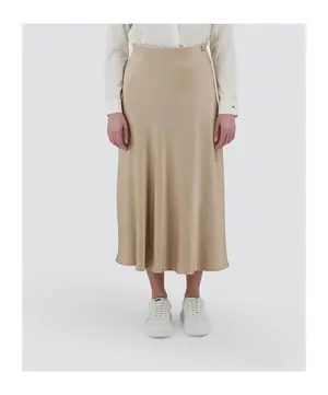 Herno Satin Midi Skirt