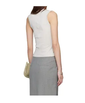 FLORE FLORE Dewi Vest - Light Grey