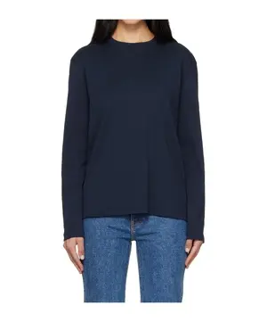 FLORE FLORE Maggie Long-sleeve T-shirt - Navy